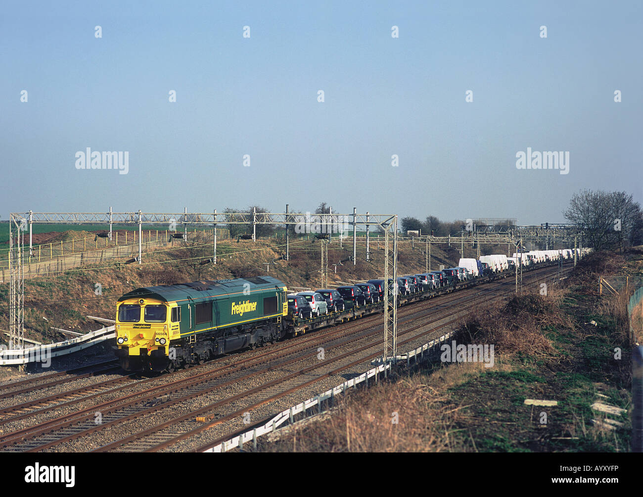 Freightliner heavy haul class 66 hi-res stock photography and images ...