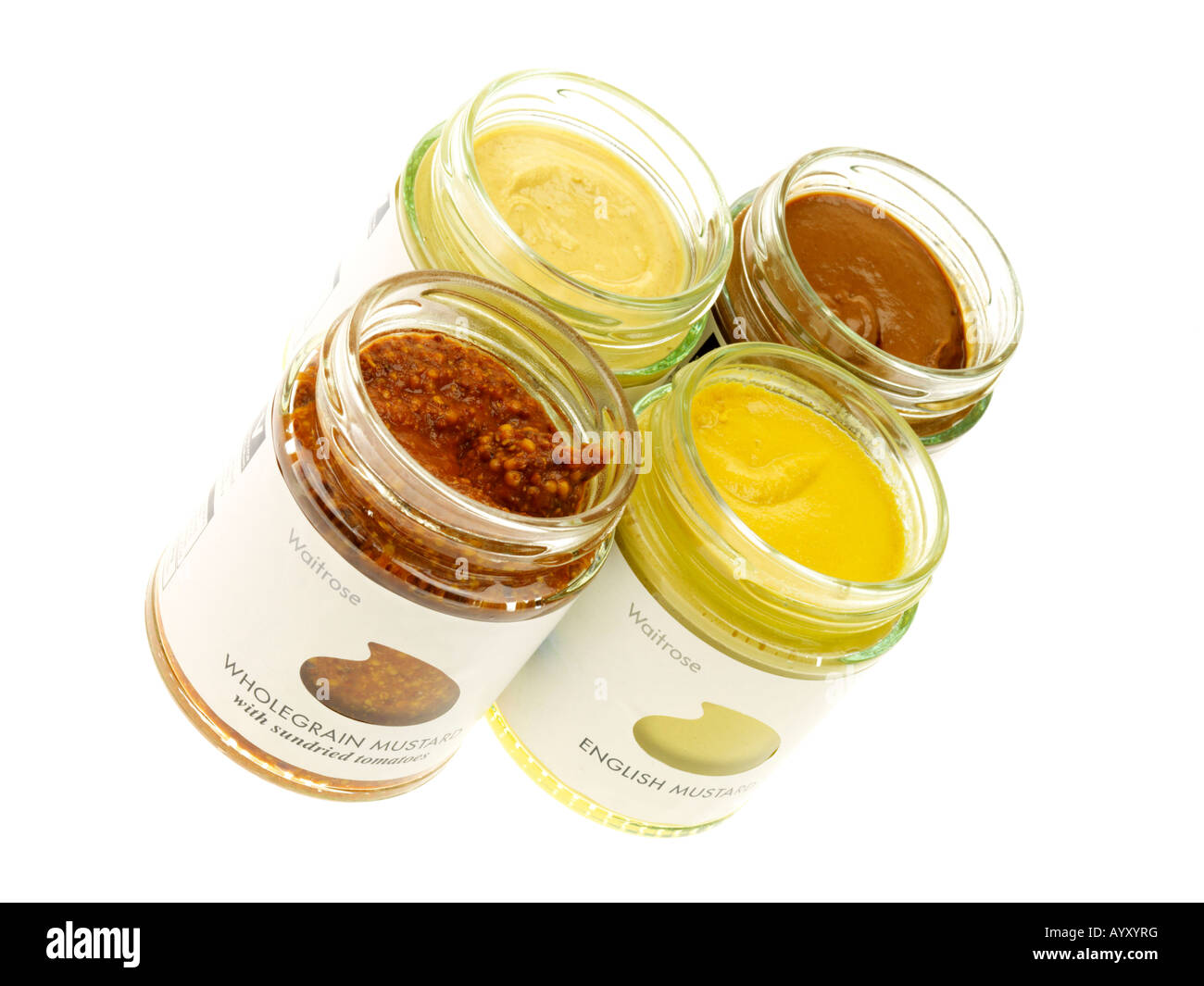 Wholegrain mustard Cut Out Stock Images & Pictures - Alamy
