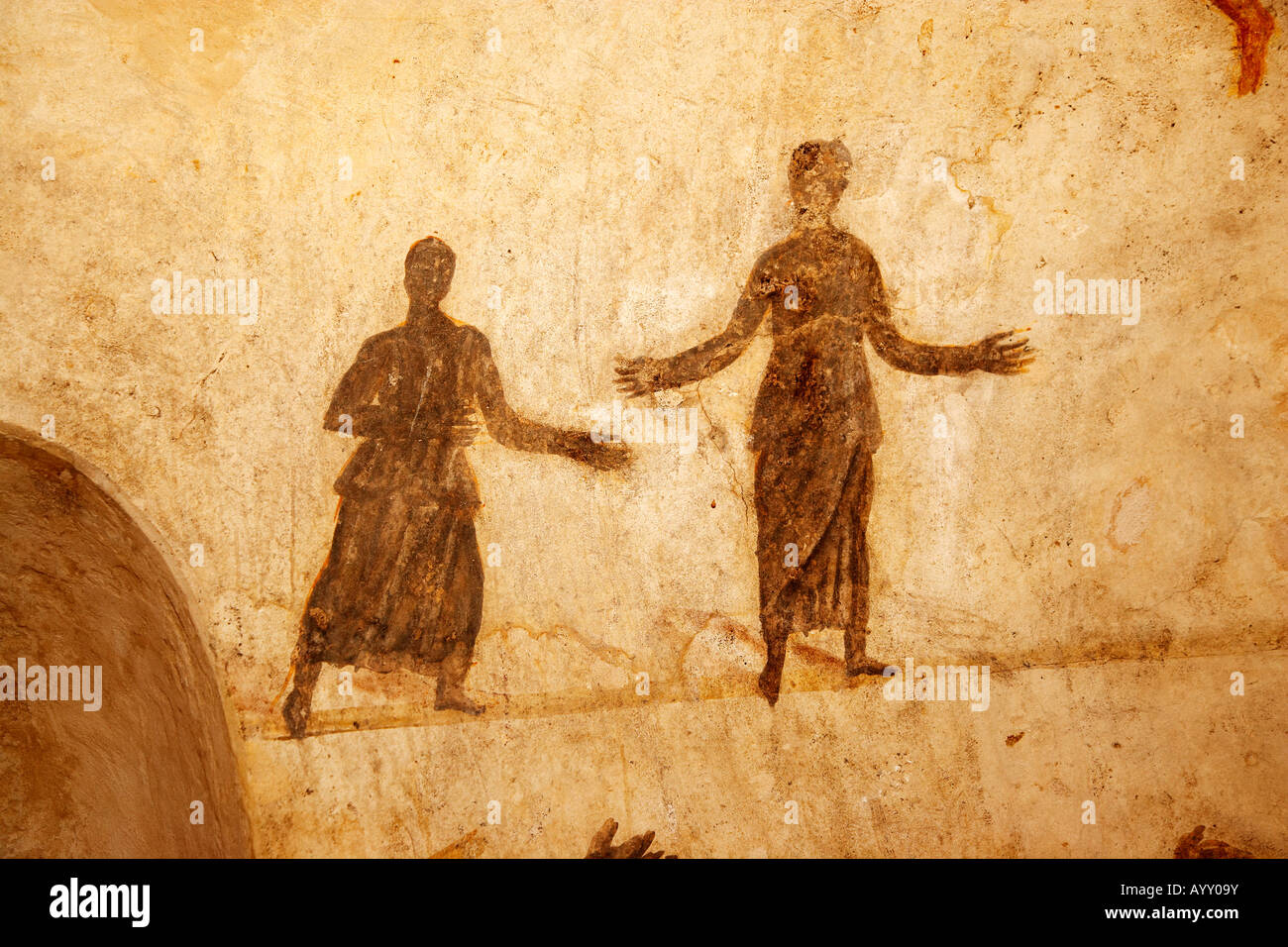 Janzour Punic Tomb, in Janzour City Museum, Libya Stock Photo - Alamy