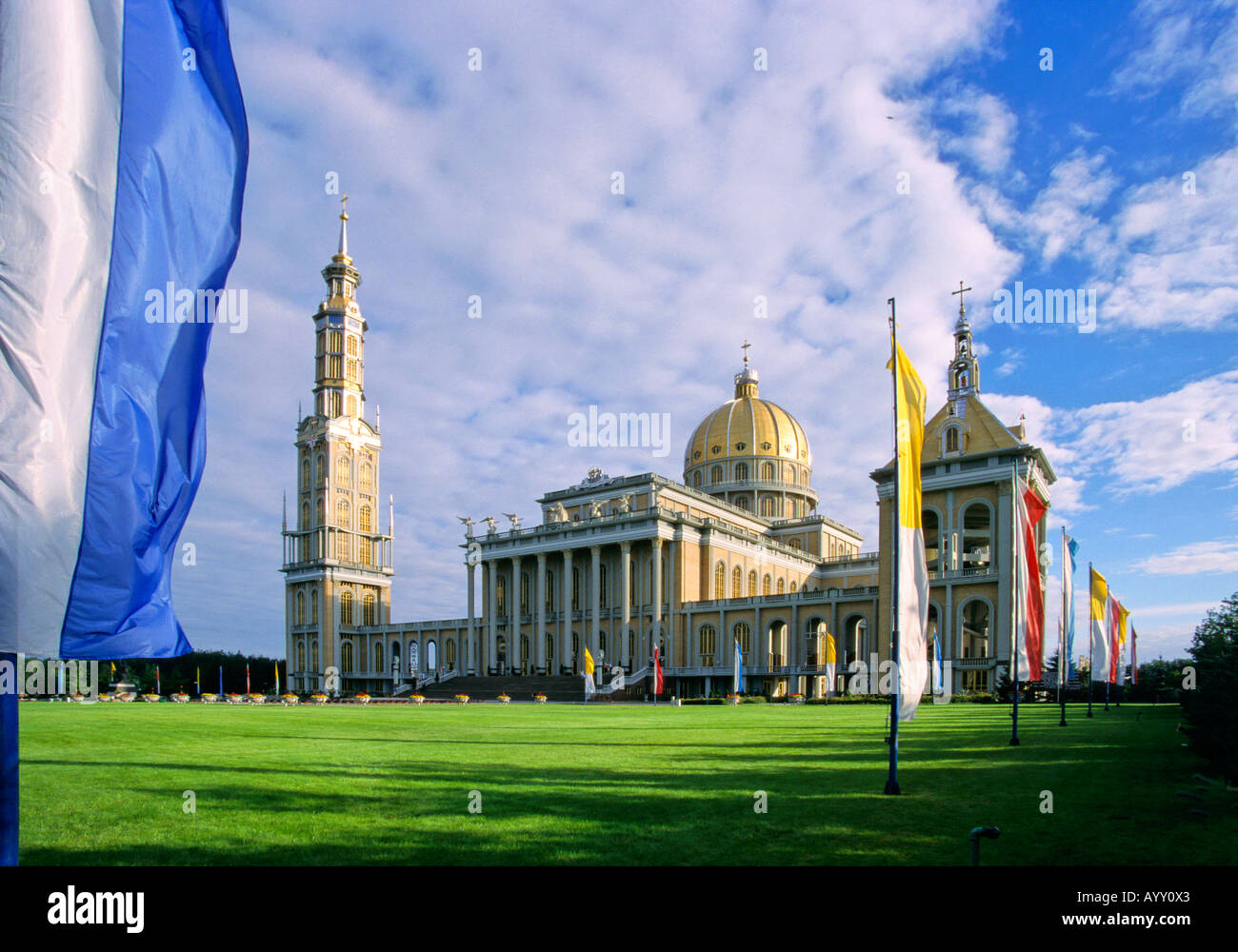 Lichen Basilica the biggest basilica in Poland Stock Photo - Alamy