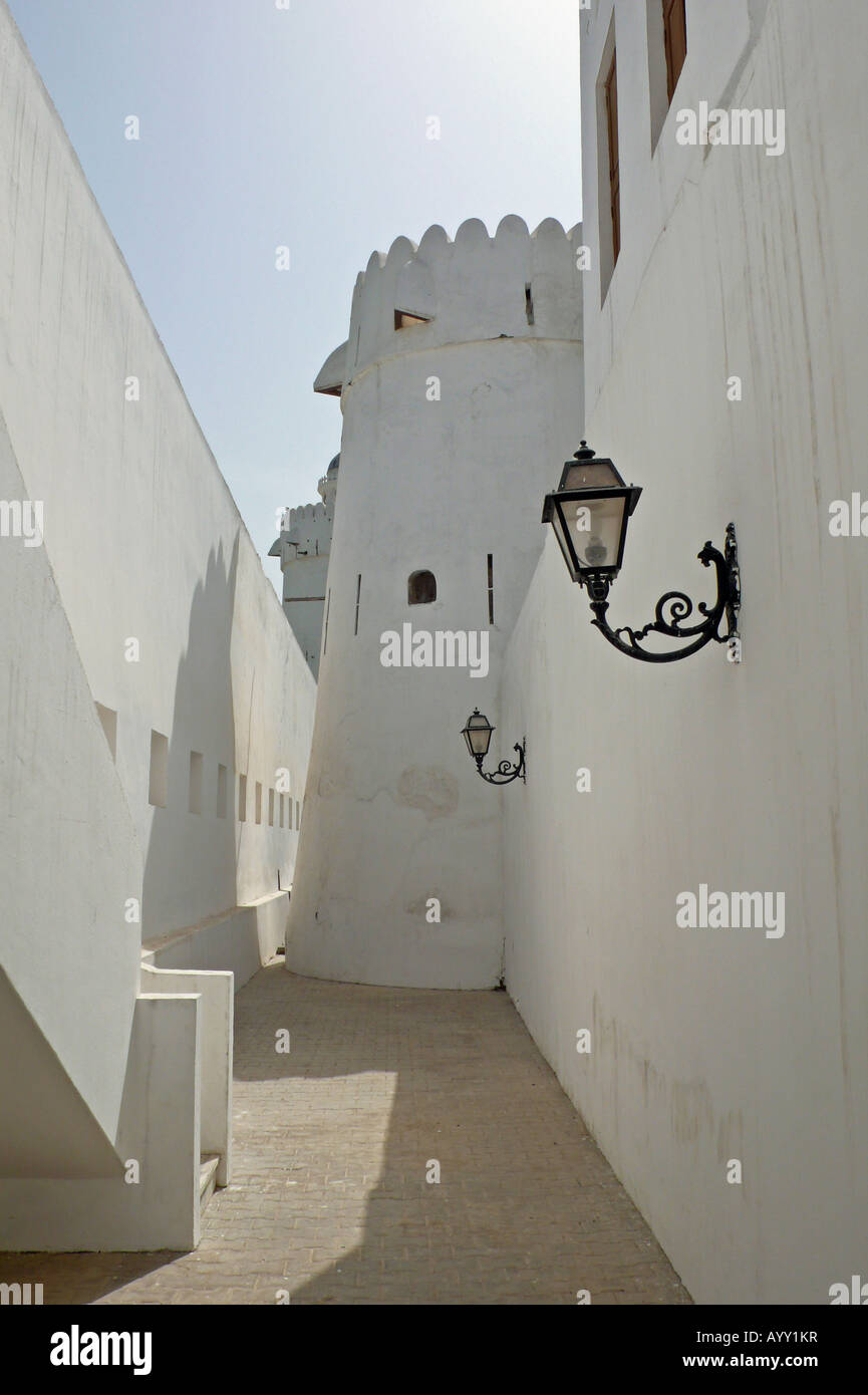 Qasr al Hosn fortress in Abu Dhabi, capital of the United Arab Emirates ...