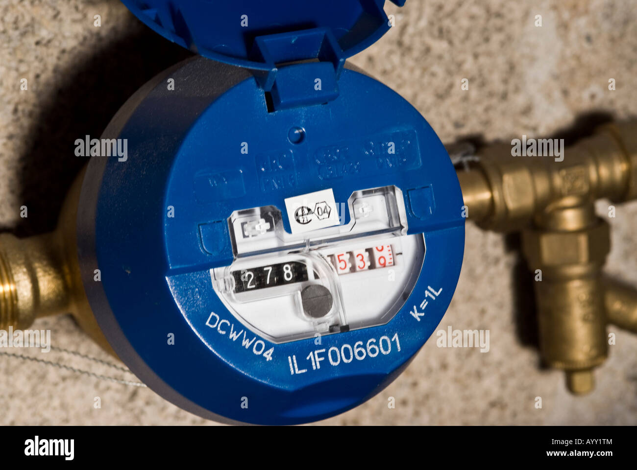 Water meter reading hi-res stock photography and images - Alamy