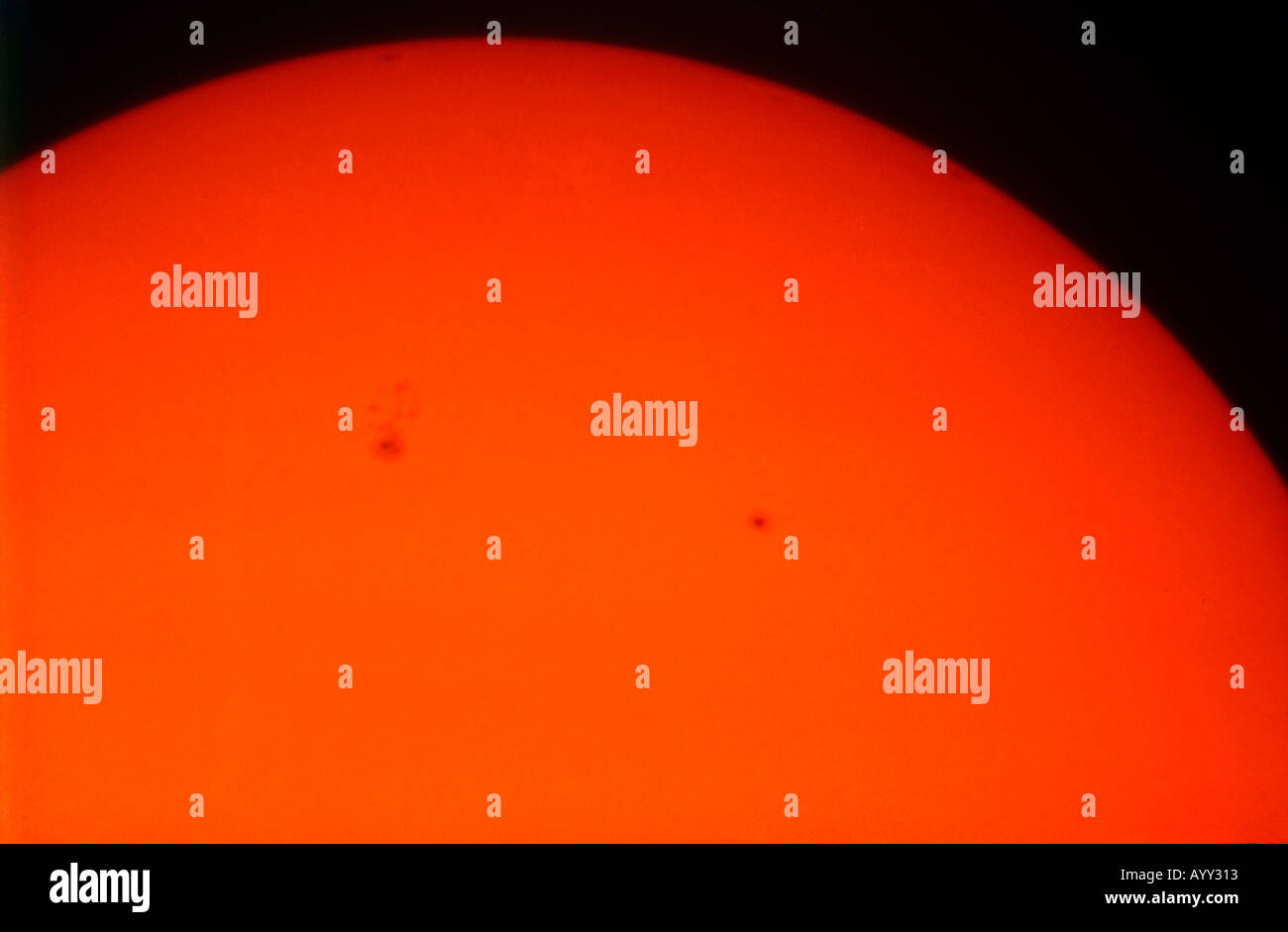 Sun spots solar hi-res stock photography and images - Alamy