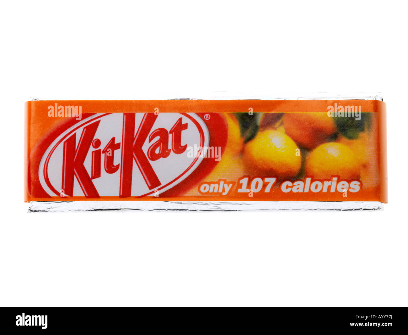 Orange Chocolate Bar Stock Photo - Alamy
