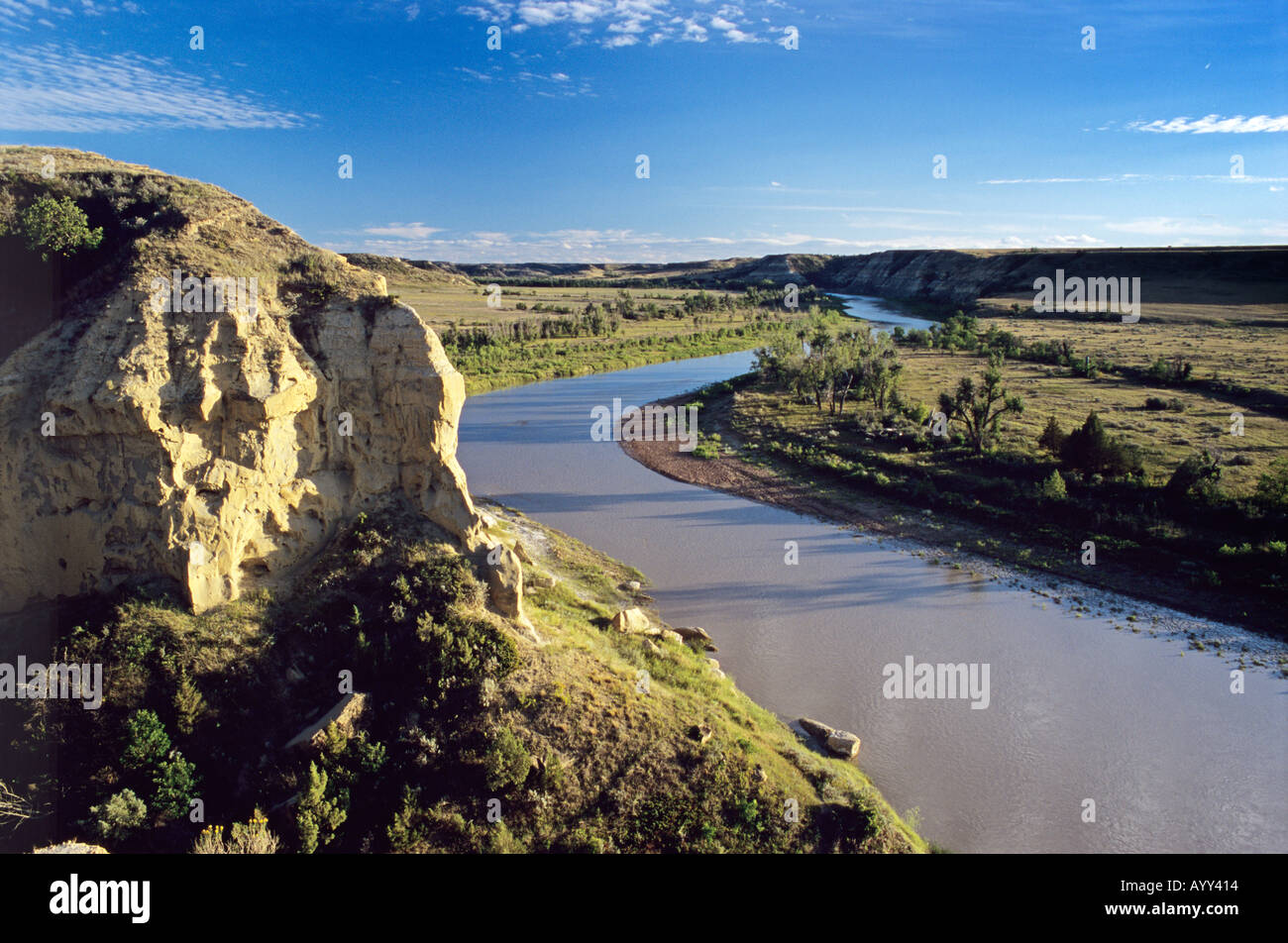Little missouri river valley hi-res stock photography and images - Alamy