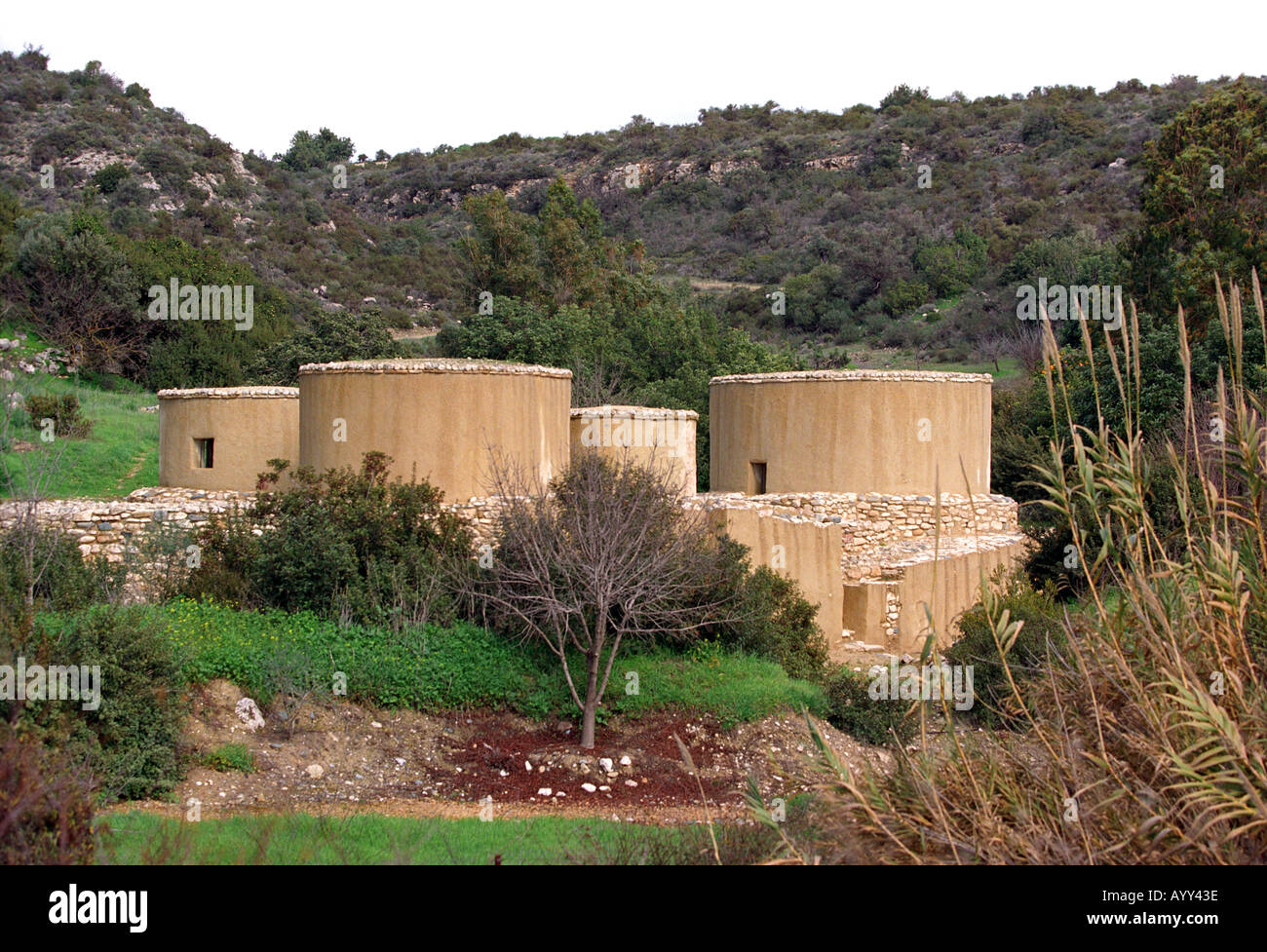 Choirokoitia Neolithic Settlement in Cyprus Stock Photo - Alamy