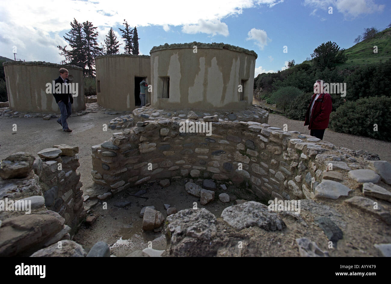 Choirokoitia Neolithic Settlement in Cyprus Stock Photo - Alamy