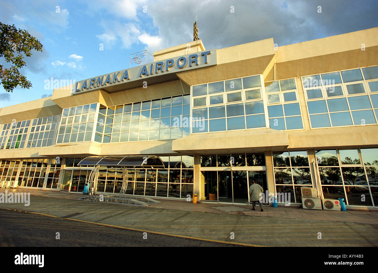 Larnaca International Airport in Cyprus Stock Photo - Alamy