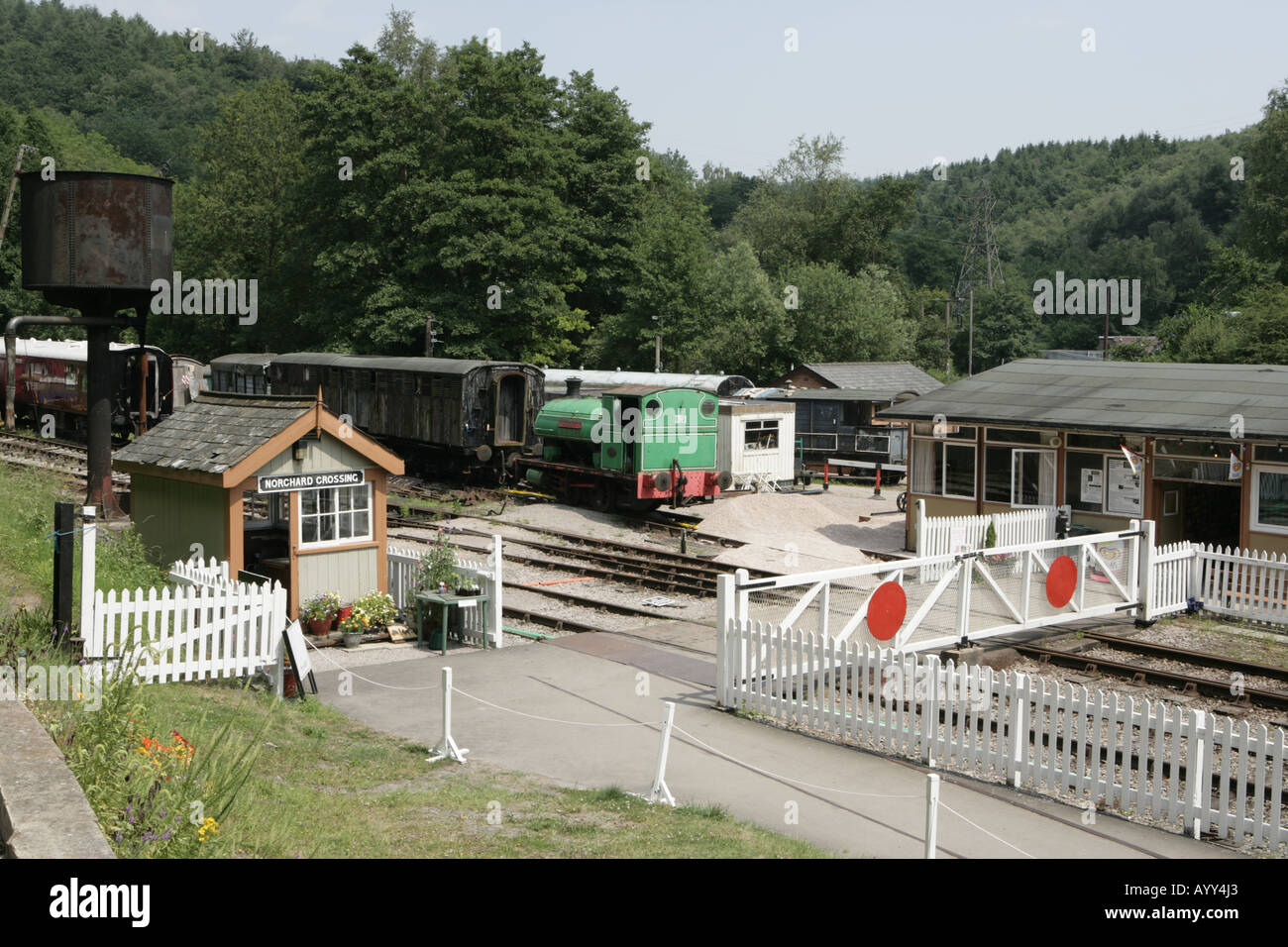 Norchard Station on the Dean Forest Railway in the Forset of Dean Stock ...