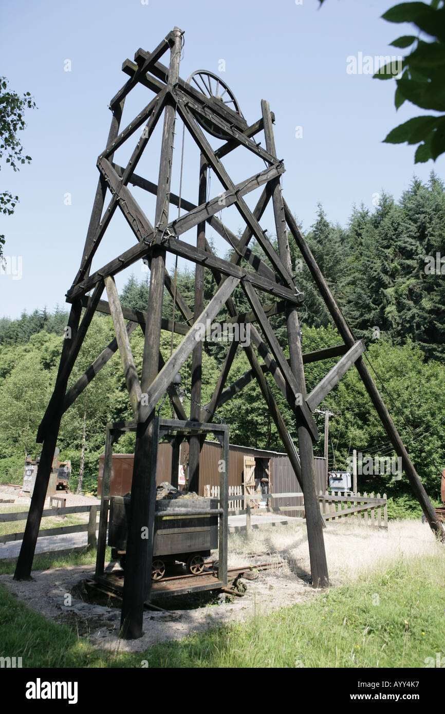 The Hopewell Colliery Museum in the Forest of Dean Stock Photo - Alamy