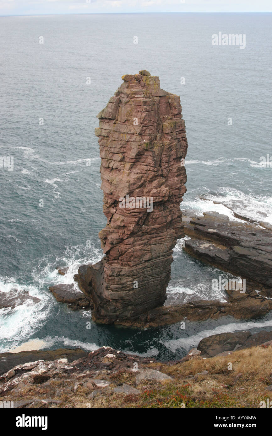 The Old Man of Stoer Sea Stack Sutherland West Coast of Scotland Stock ...