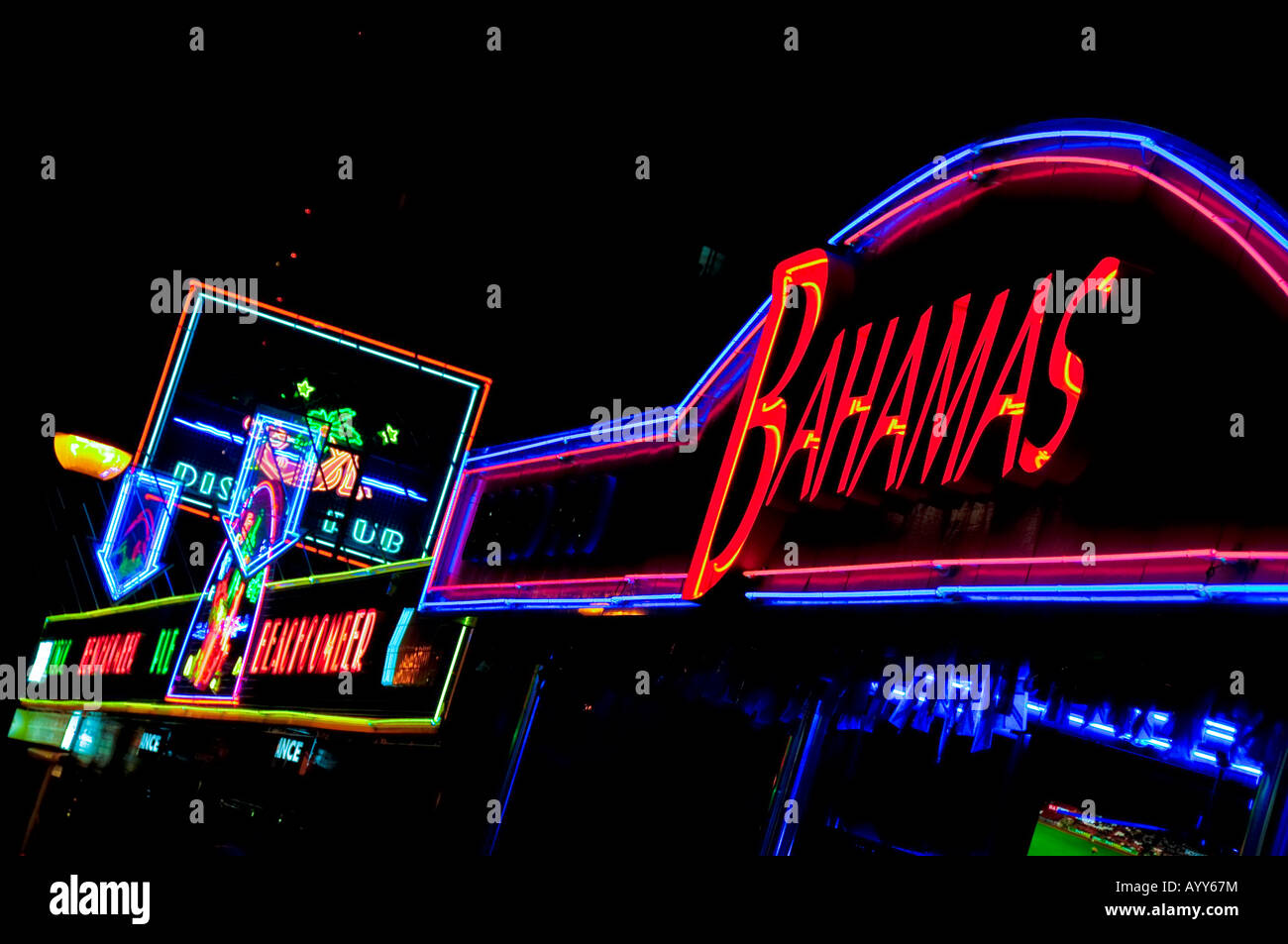 Benidorm nightlife hi-res stock photography and images - Alamy