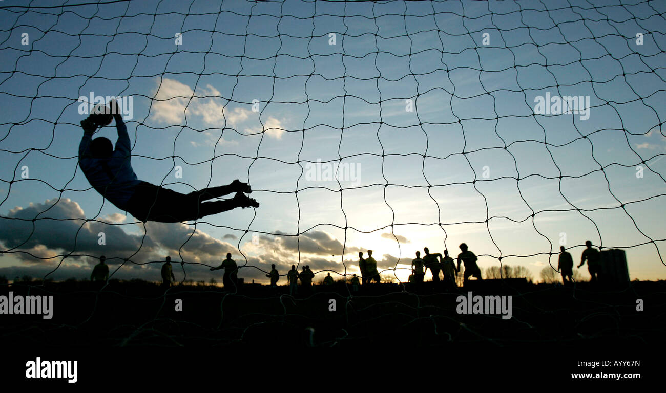 Goalkeeper makes save hi-res stock photography and images - Alamy