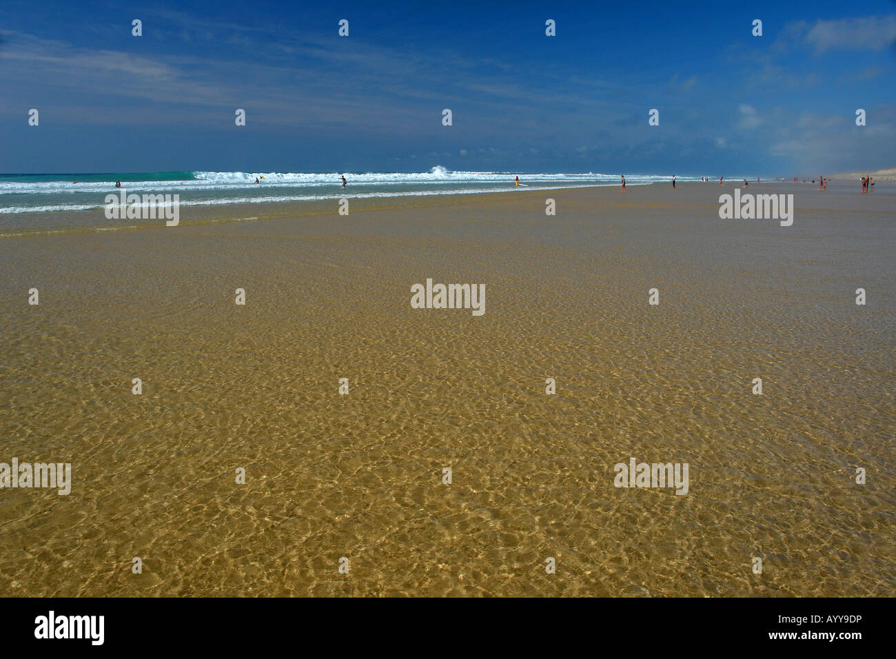 Beaches at atlantic france, Europe Stock Photo - Alamy