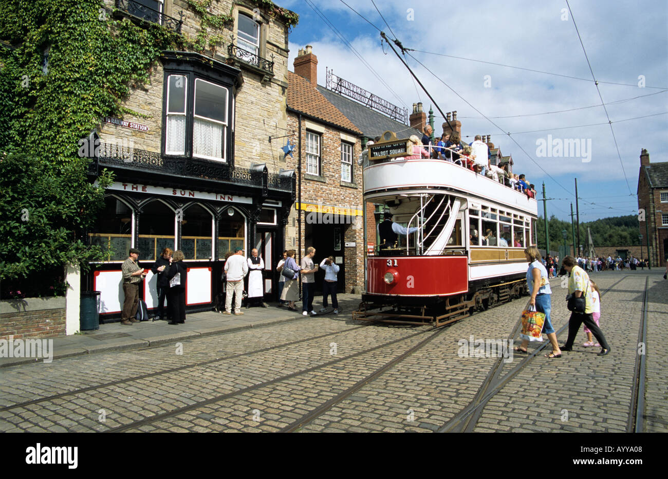 Beamish Open Air Museum Stock Photo - Alamy