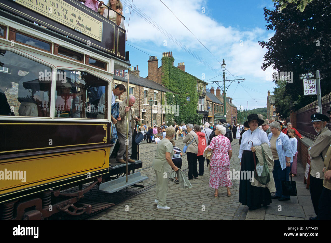 Beamish Open Air Museum Stock Photo - Alamy