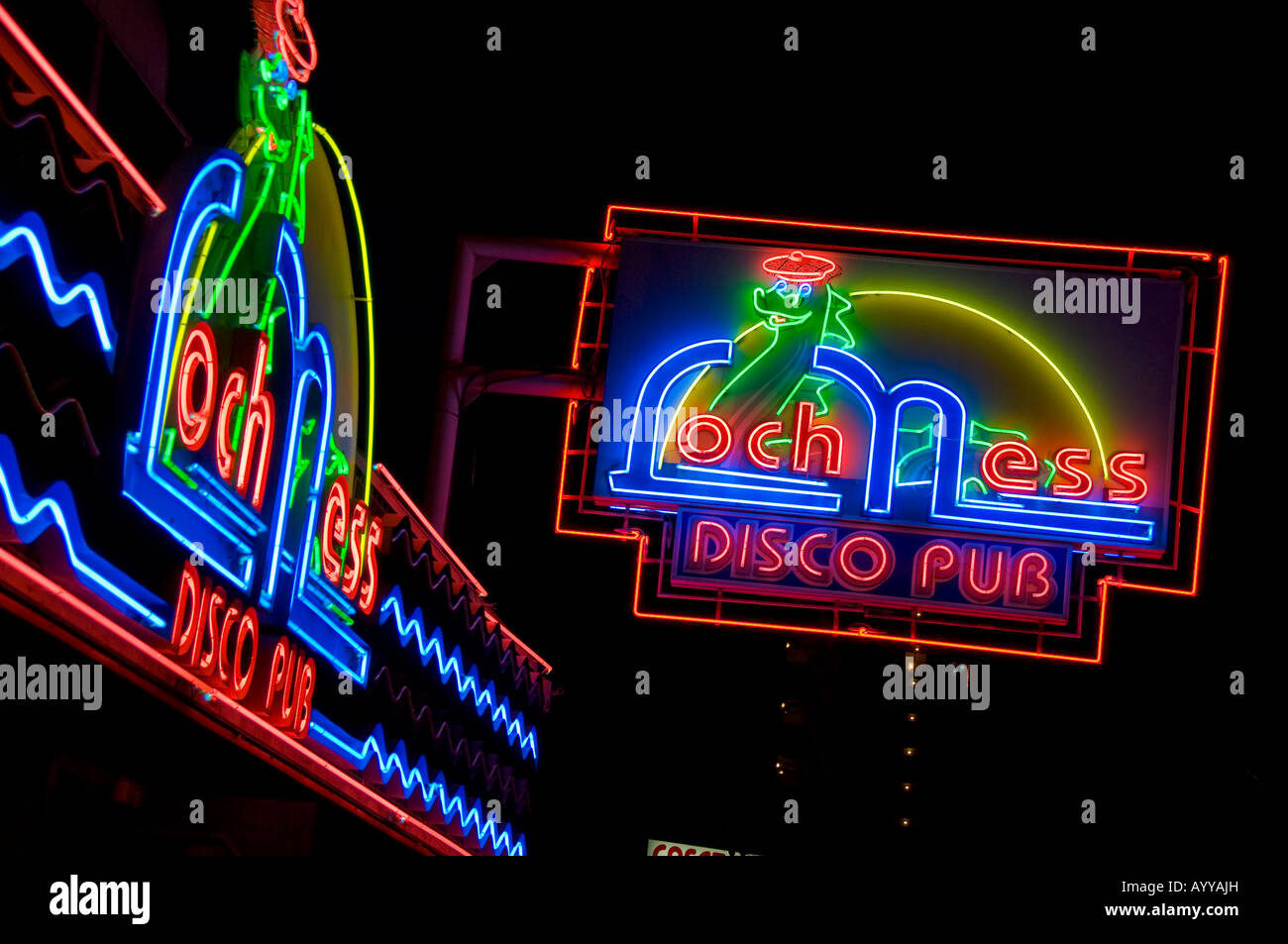 Benidorm nightlife hi-res stock photography and images - Alamy