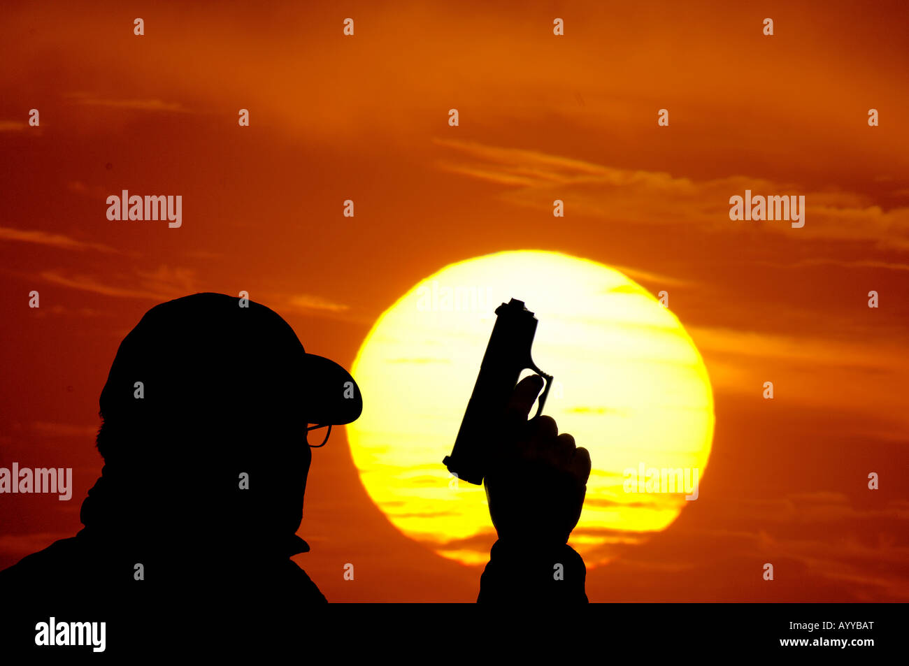 Hand gun hi-res stock photography and images - Alamy