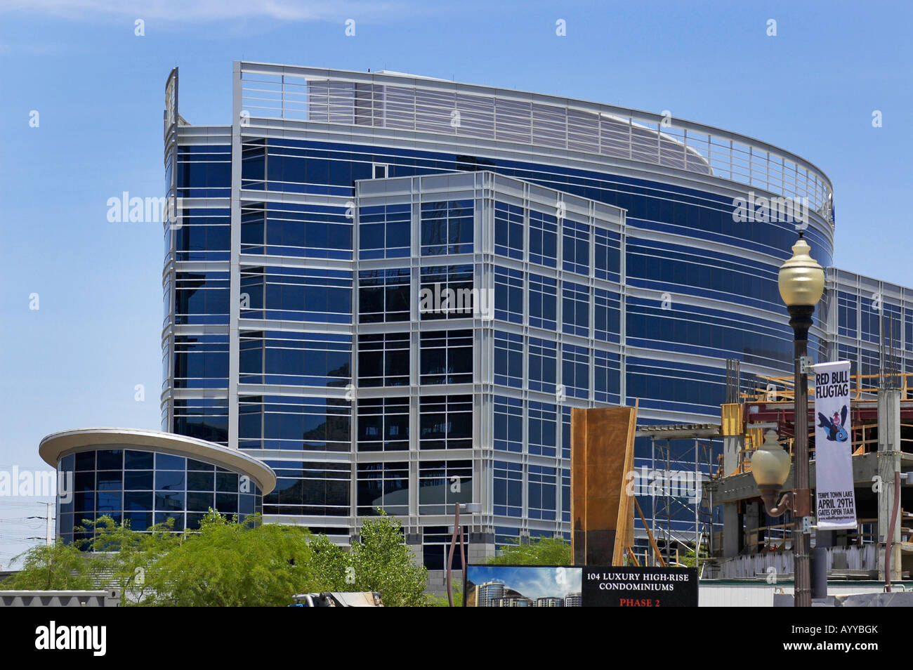 Hayden Ferry Lakeside, a new riverfront construction Tempe AZ Stock ...