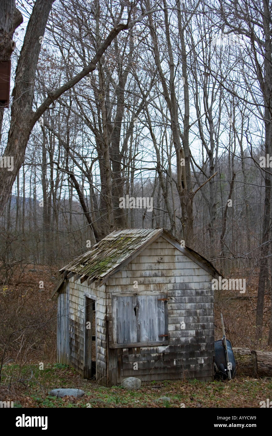 An old wooden shed Stock Photo - Alamy