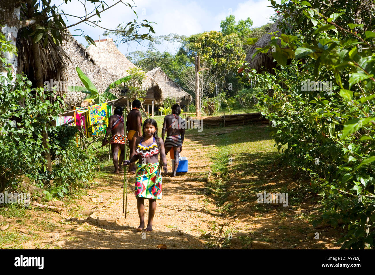 Embera native hi-res stock photography and images - Alamy