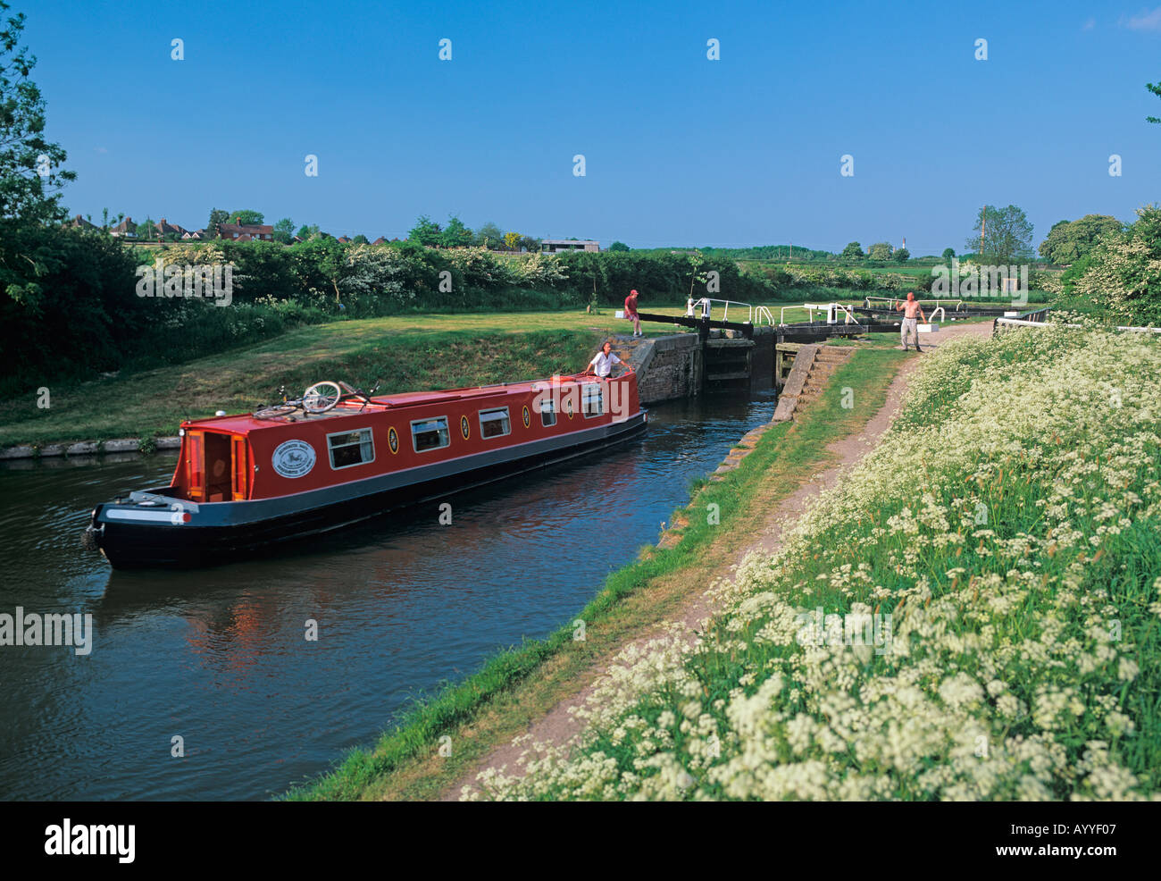 Grand Union Canal Bulbourne Herts UK June Stock Photo - Alamy