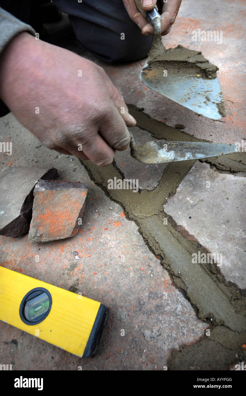 Crazy stone pattern hi-res stock photography and images - Alamy