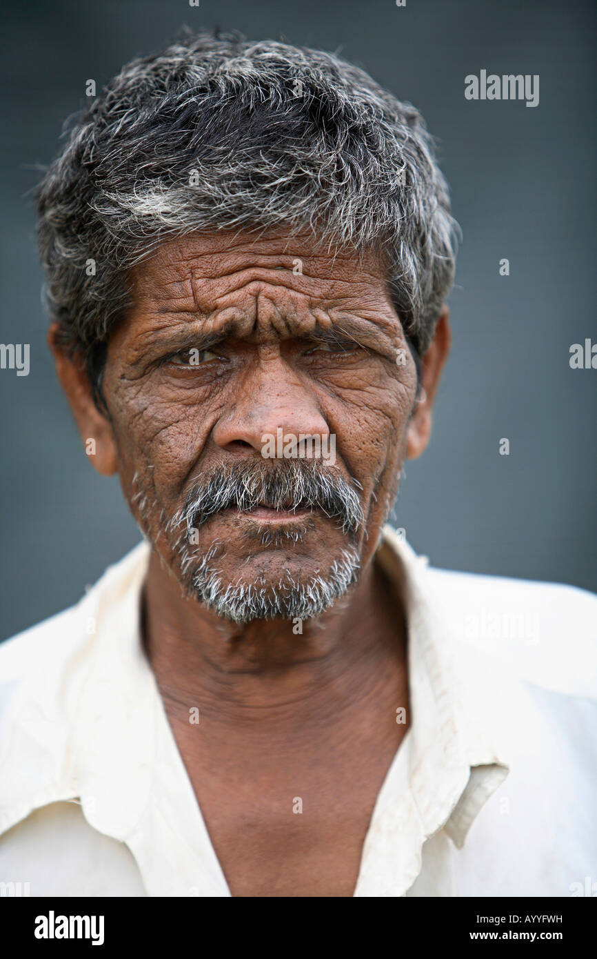 An old Man stares at the camera Stock Photo - Alamy