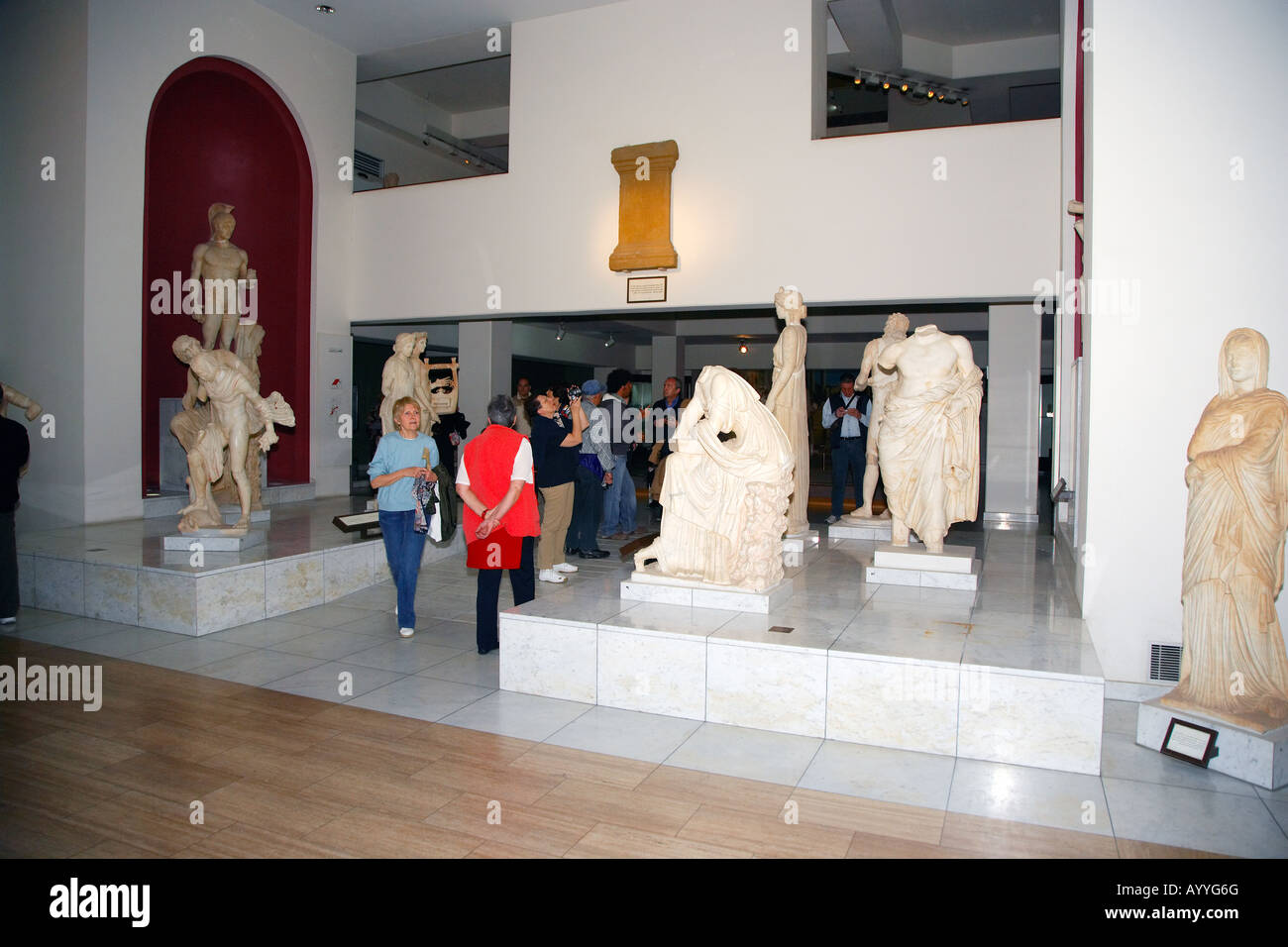 Inside the National Museum, Tripoli, Libya, North Africa Stock Photo ...
