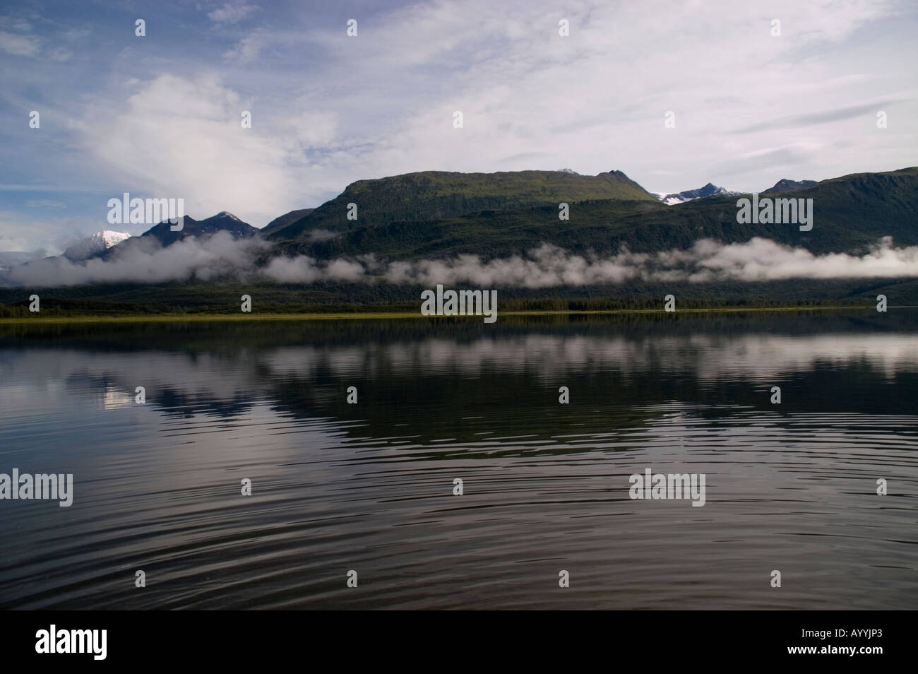 Robe lake near Valdez, Alaska Stock Photo - Alamy