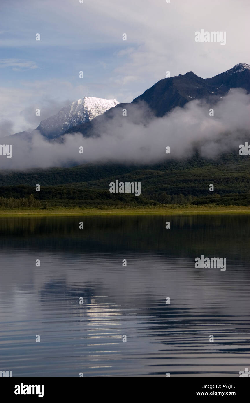 Robe lake near Valdez, Alaska Stock Photo - Alamy