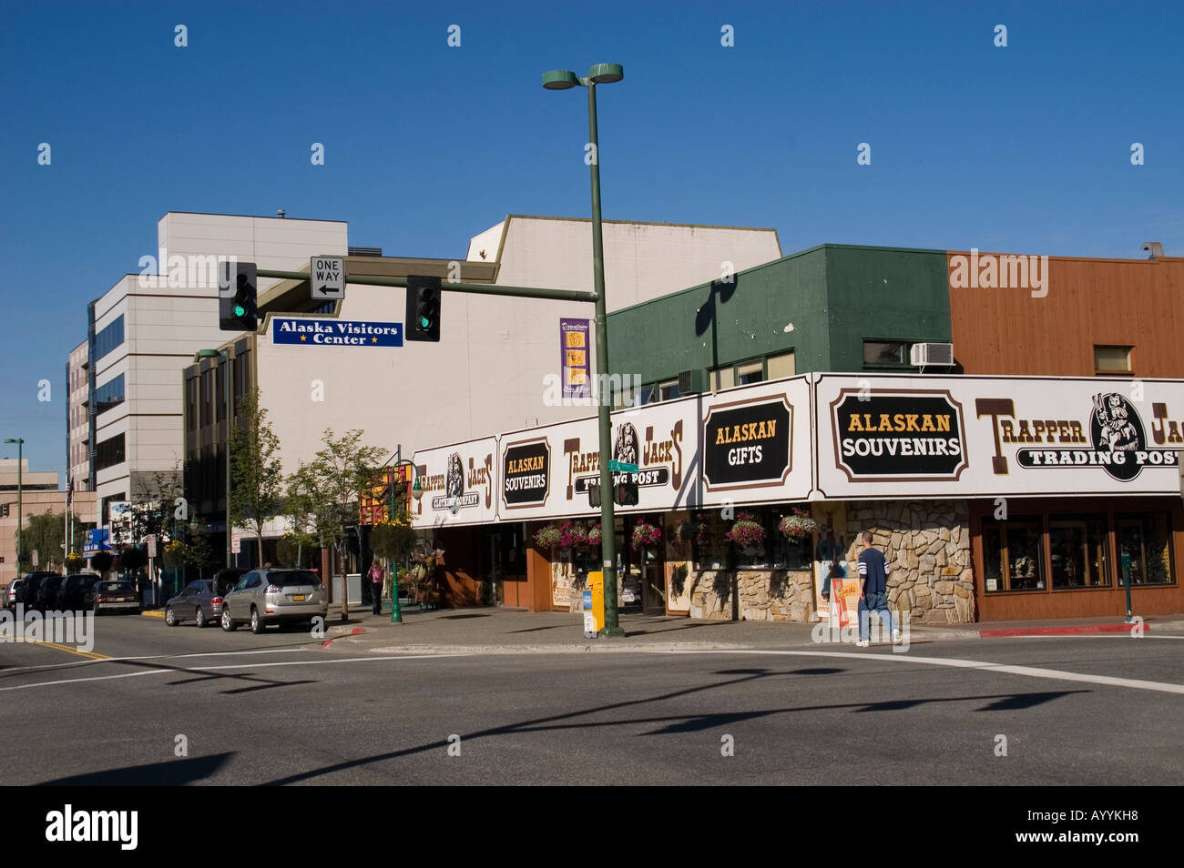 Downtown Anchorage, Alaska Stock Photo - Alamy