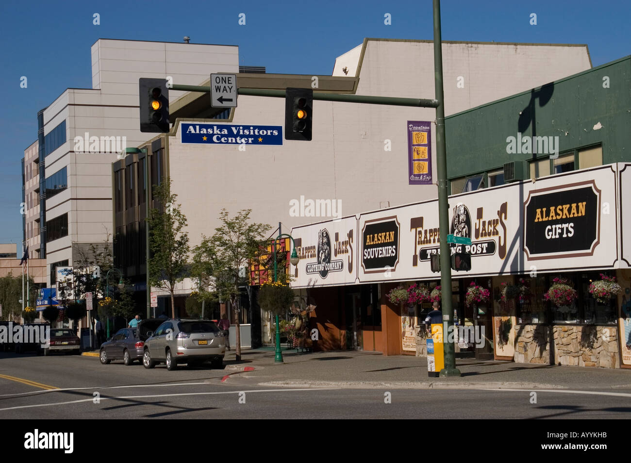 Downtown Anchorage, Alaska Stock Photo - Alamy