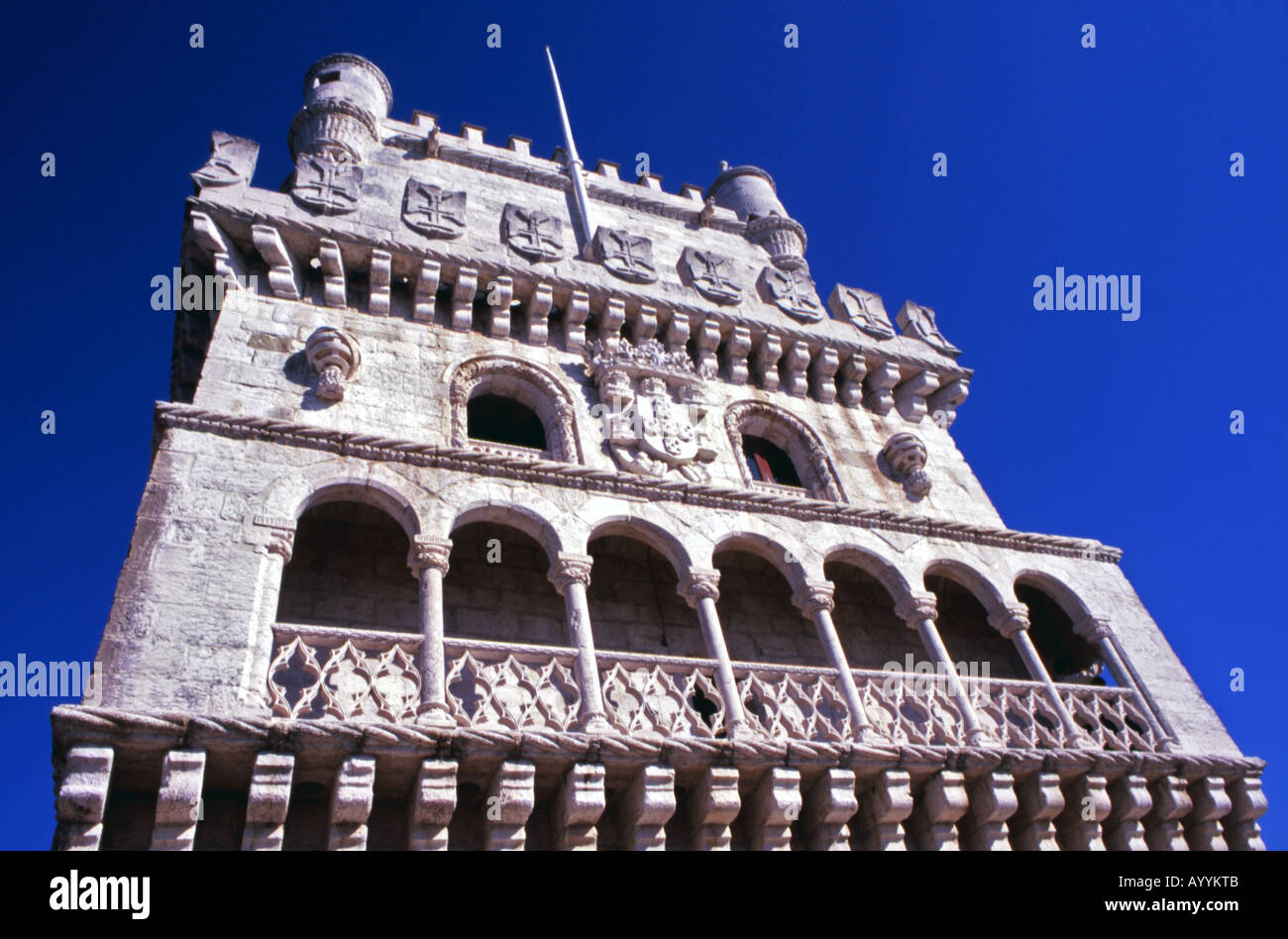 Belem tower balcony hi-res stock photography and images - Alamy