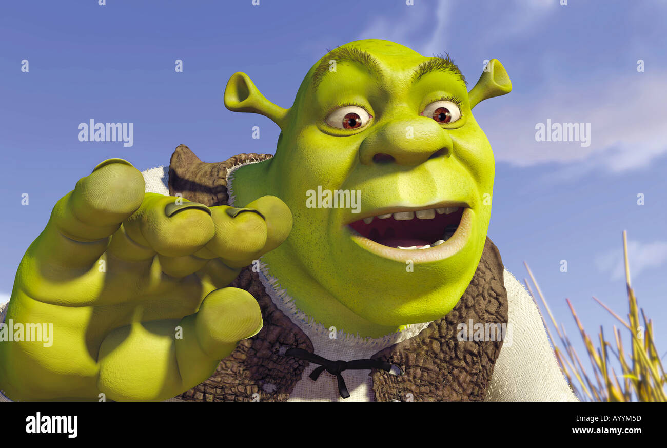 Donkey Shrek The Third Shrek 3 2007 Stock Photo Alamy