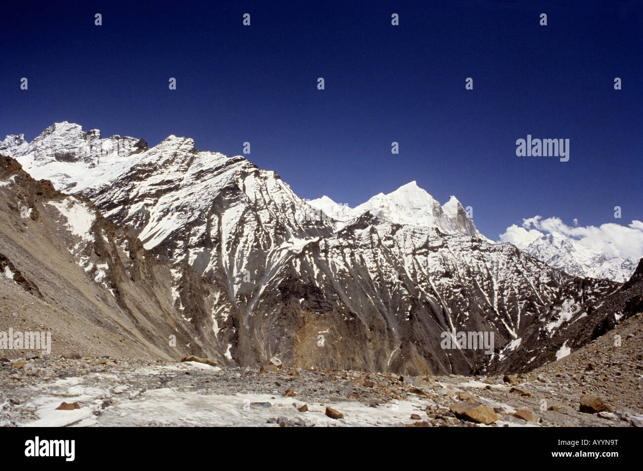 Bhagirathi peaks hi-res stock photography and images - Alamy