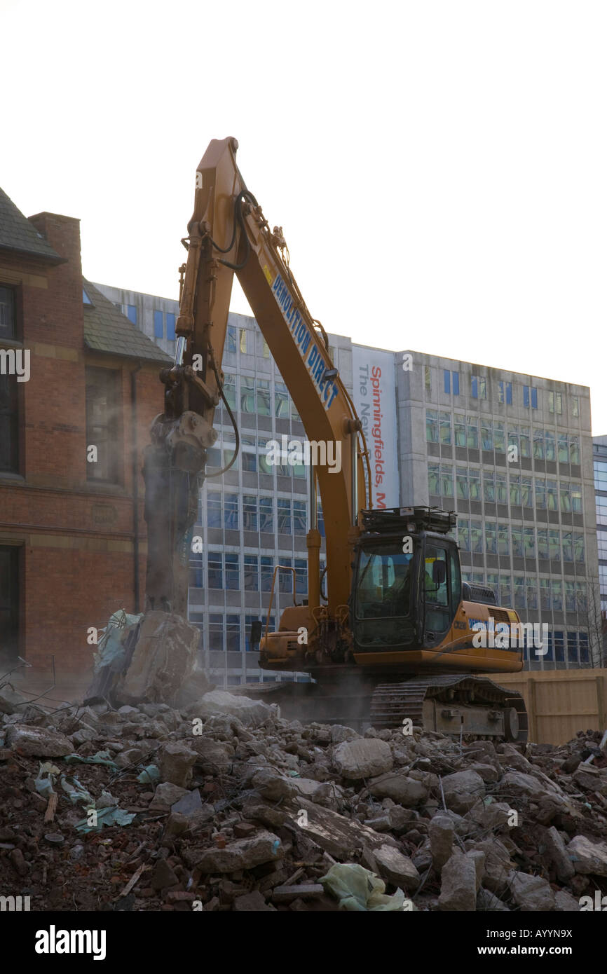 Demolition manchester hi-res stock photography and images - Alamy