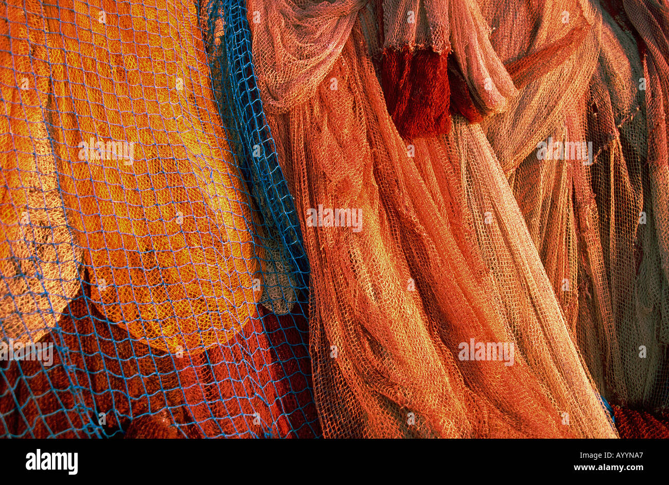 Pattern of fishing nets hi-res stock photography and images - Alamy