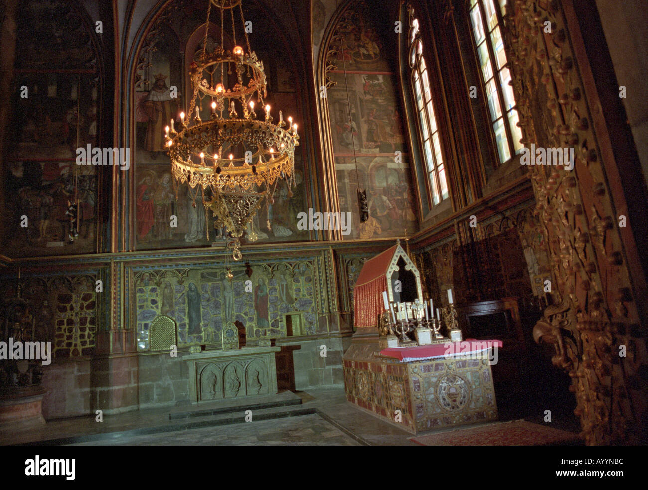 Chapel of st wenceslaus hi-res stock photography and images - Alamy