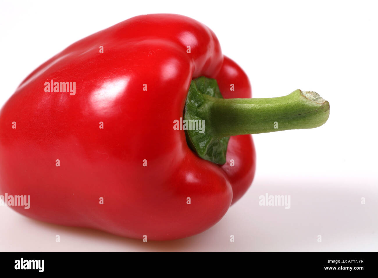 Red Bell Pepper Stock Photo - Alamy