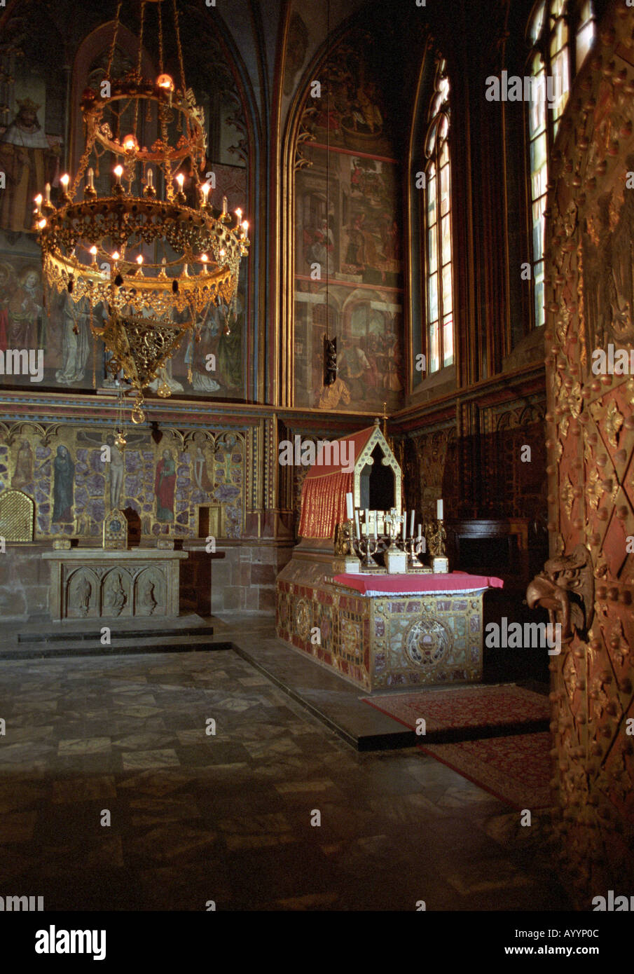 The Crown Jewels chamber in St. Vitus Cathedral Stock Photo - Alamy