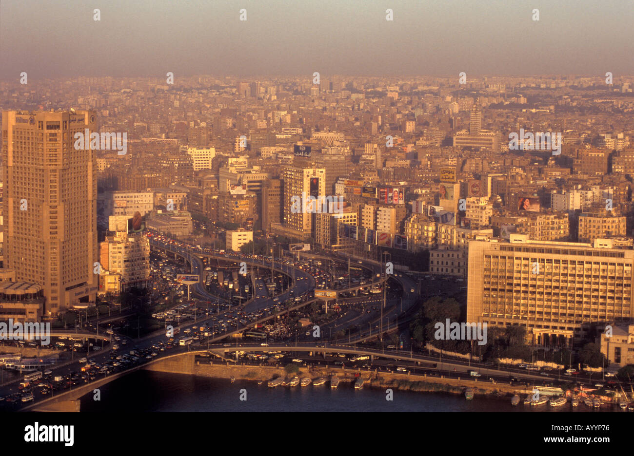 General view of the city of Cairo Egypt Stock Photo - Alamy