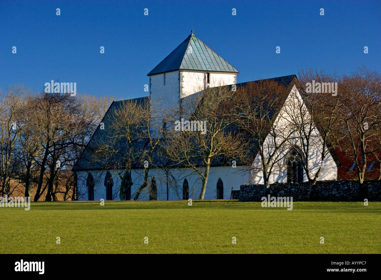 Monastery of Utstein Stock Photo - Alamy
