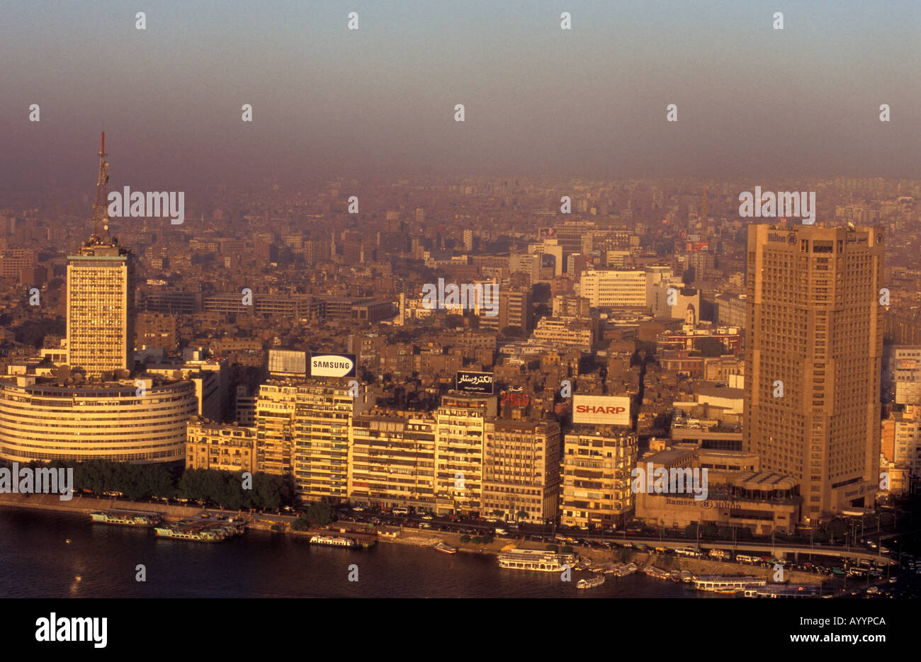 General view of the city of Cairo Egypt Stock Photo - Alamy