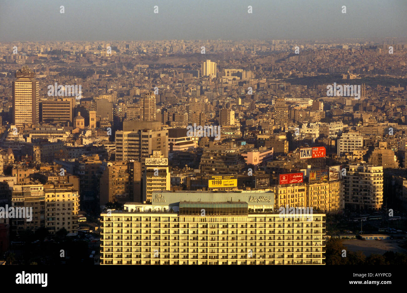 General view of the city of Cairo Egypt Stock Photo - Alamy