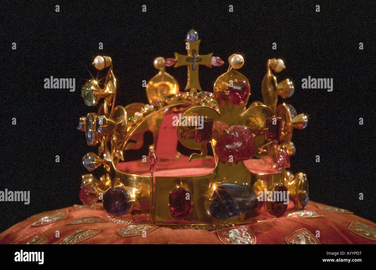 The Czech Crown Jewels Stock Photo - Alamy