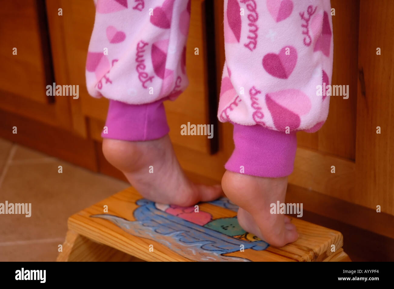 Little Girl Tippy Toes