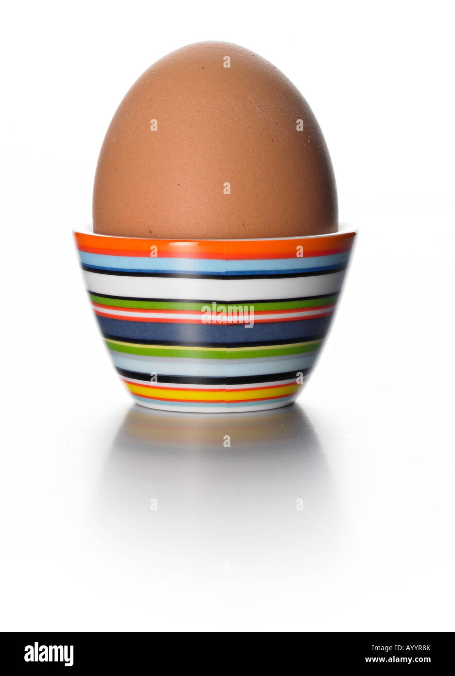 boiled egg in egg cup Stock Photo - Alamy