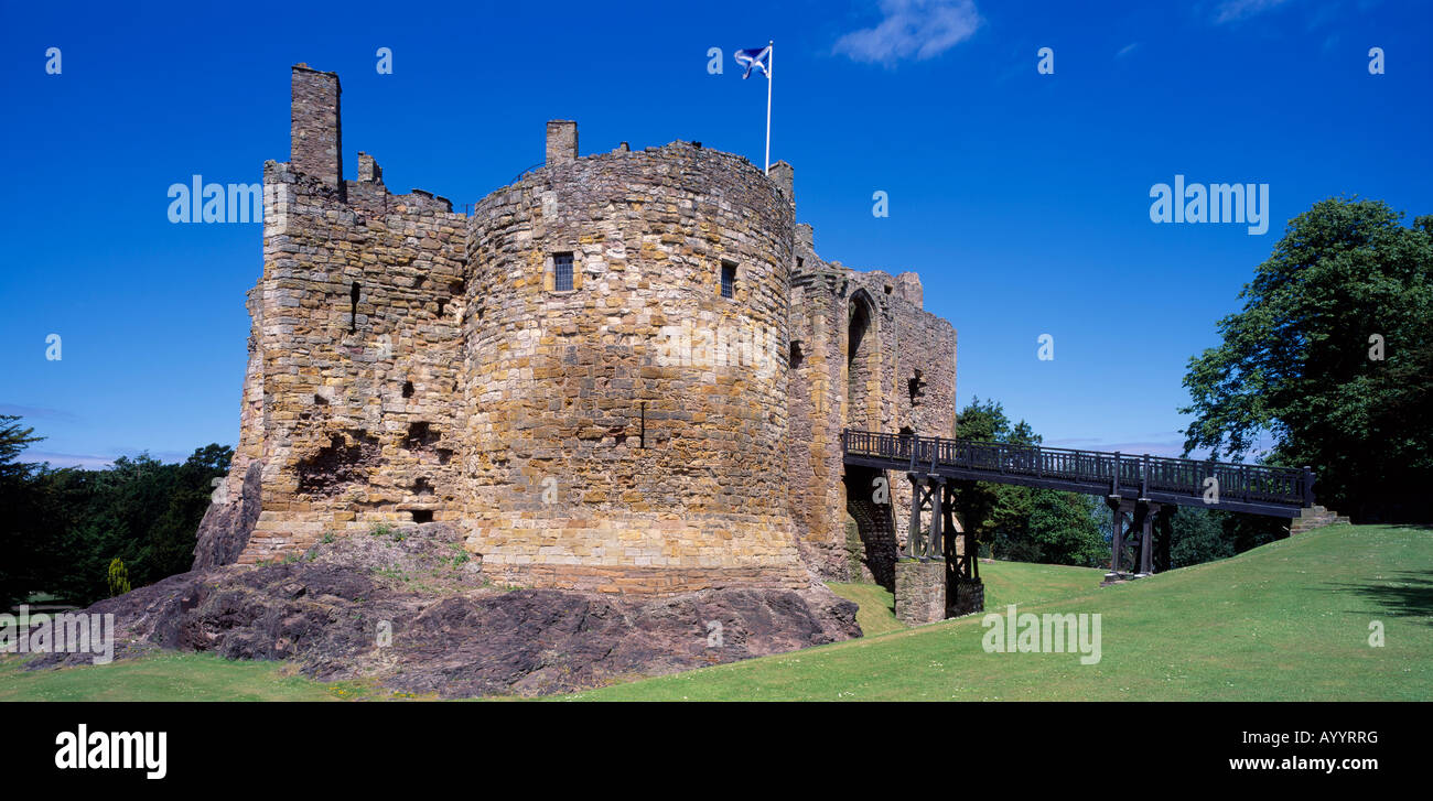 Dirleton Castle, Dirleton, East Lothian, Scotland, UK Stock Photo - Alamy