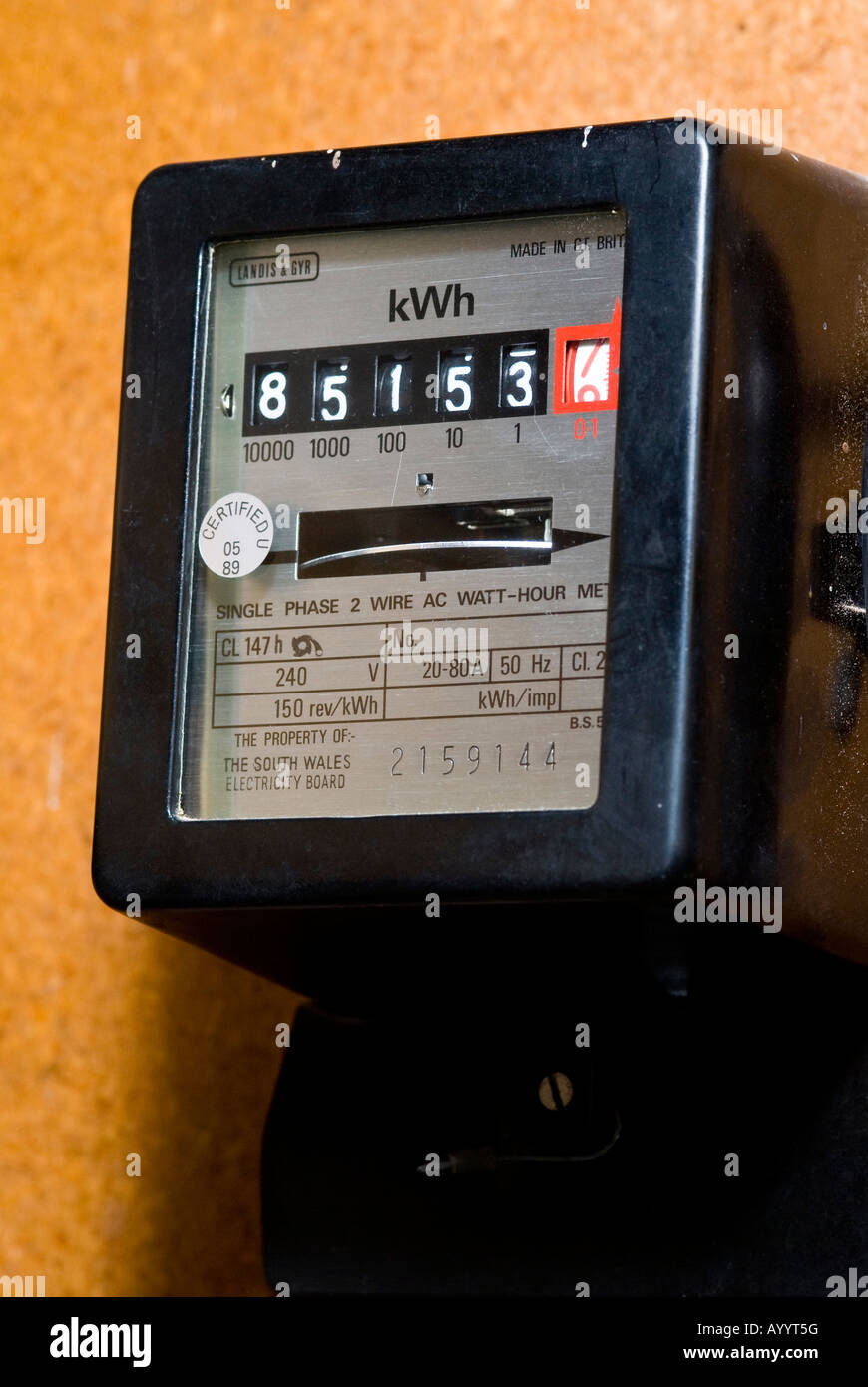 An electricity meter hi-res stock photography and images - Alamy